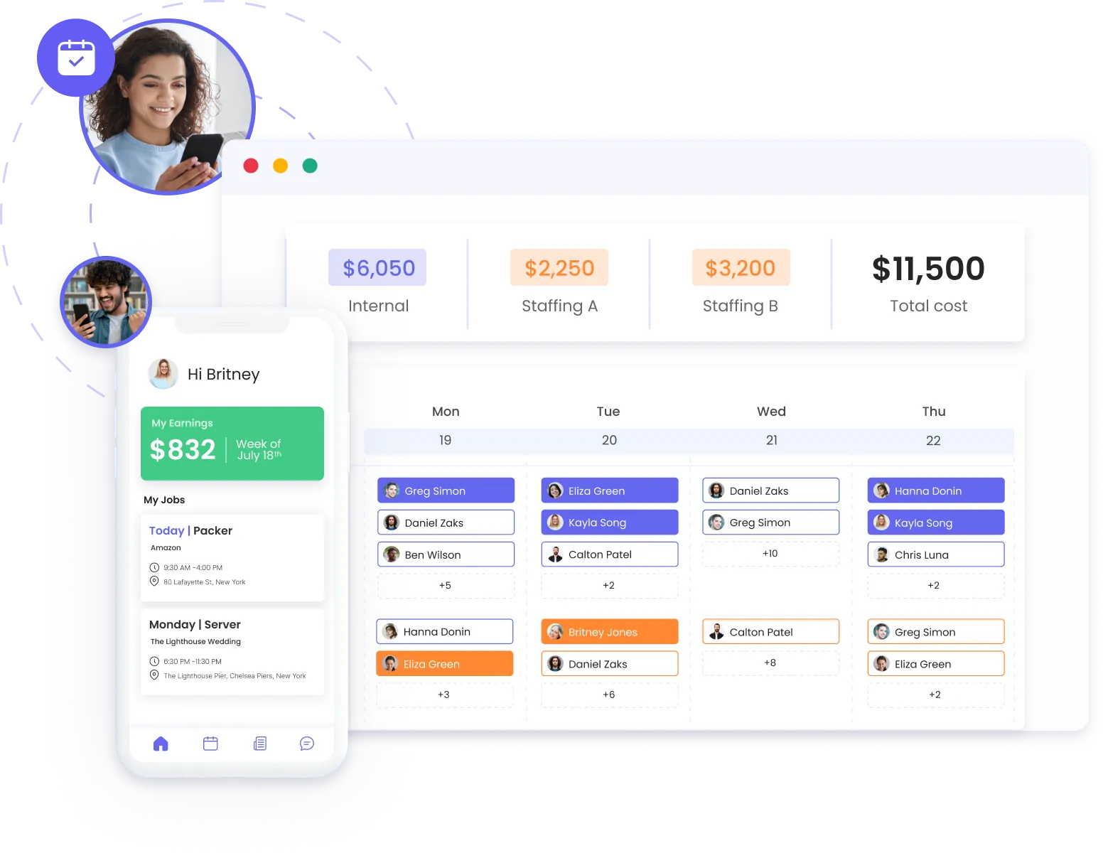 Ubeya – On-Demand Employee Management Platform